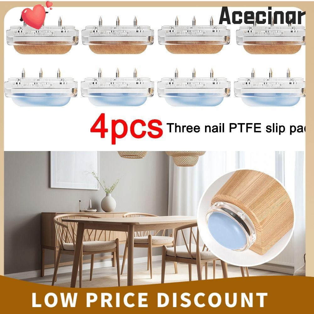 ACECINAR แผ่นเท้าเก้าอี้,สวมใส่พื้นไม้แผ่นป้องกัน,ทนทานลดเสียงรบกวนสาม ...