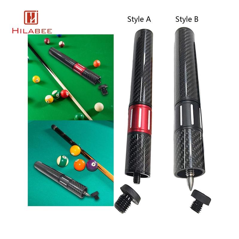 HILABEE Telescopic Pool Cue Extension ปรับบิลเลียดเชื่อมต่อเพลา ...