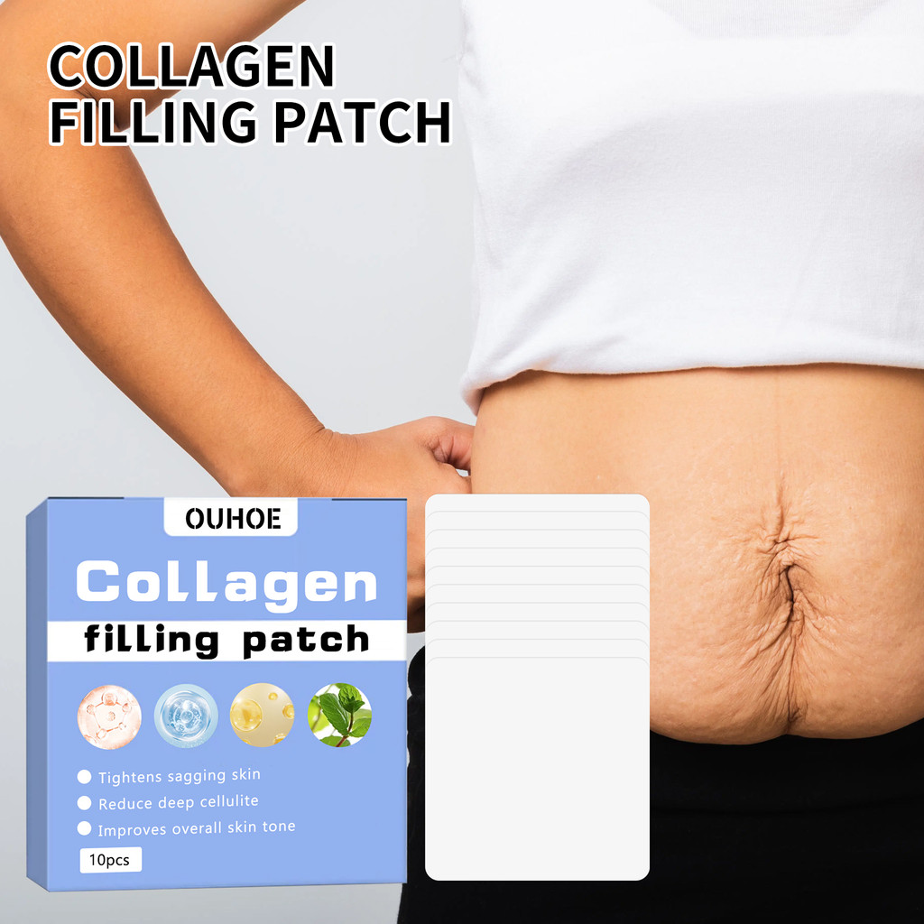 OUHOE แผ่นแปะกระชับคอลลาเจน กระชับคอลลาเจน Body Shaping Patch | Shopee Thailand