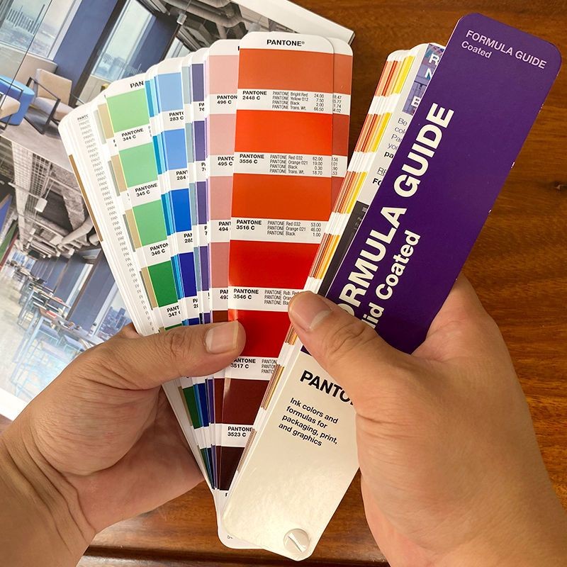 2021 PANTONE การ์ดสี CU การ์ดสี PANTONE การ์ดสี Spot การ์ดสี ...