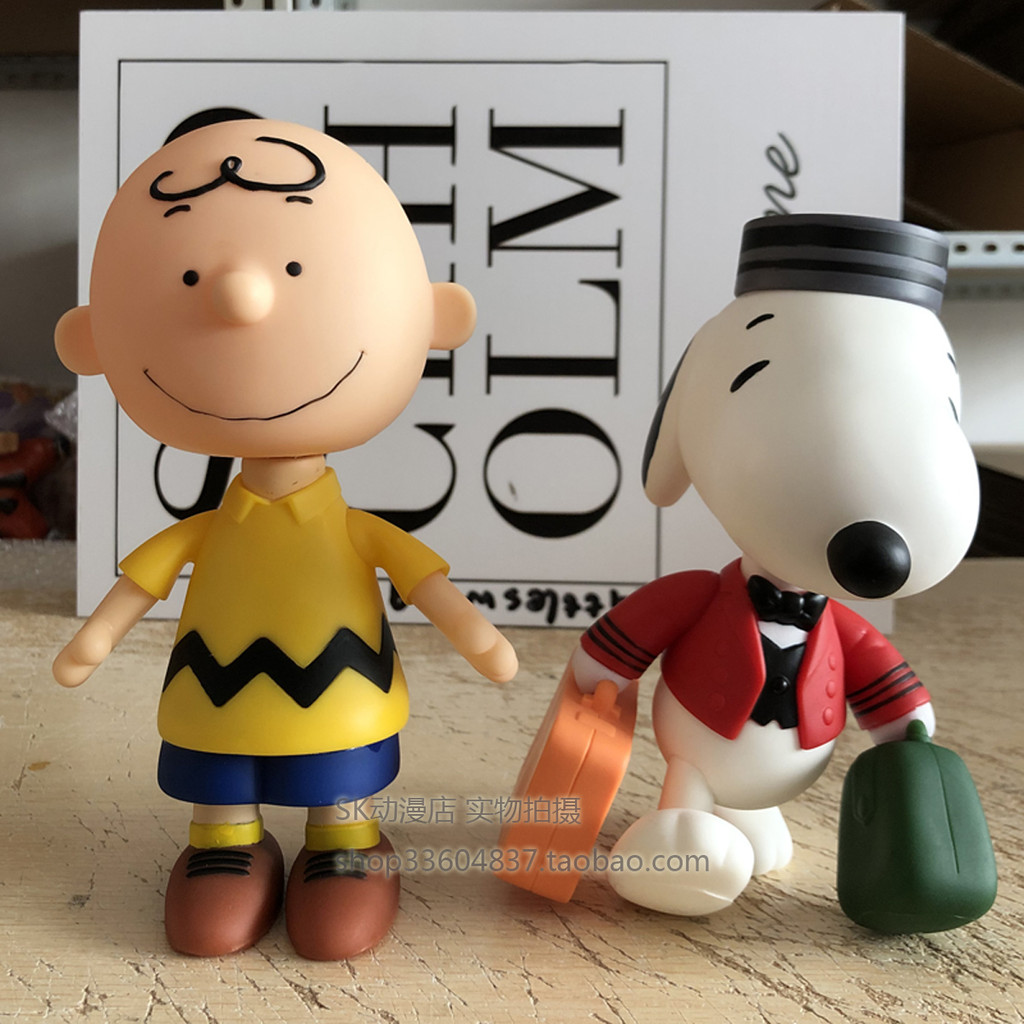 Snoopy Peanut Man Movie snoopy Charlie Brown รูปตุ๊กตาเครื่องประดับ ...