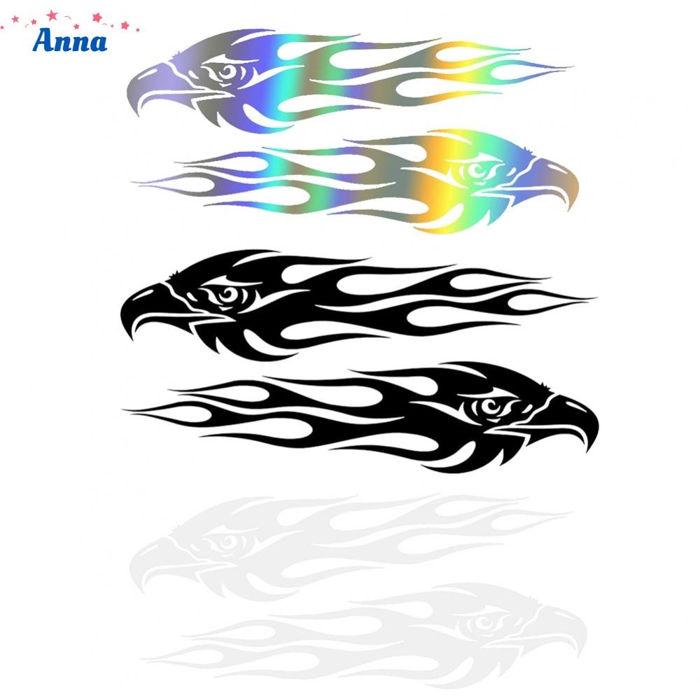 【Anna】Flame Eagle Sticker Eagle Car Sticker High Class Striking Flame ...