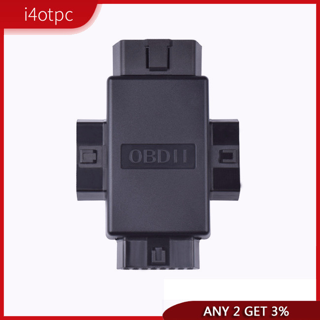 I4otpc รถ Obd 1 ถึง 3 Splitter Pocket Obd2 Full 16 Pin 1 ถึง 3 Obd Cable Splitter Converter อะแด ...