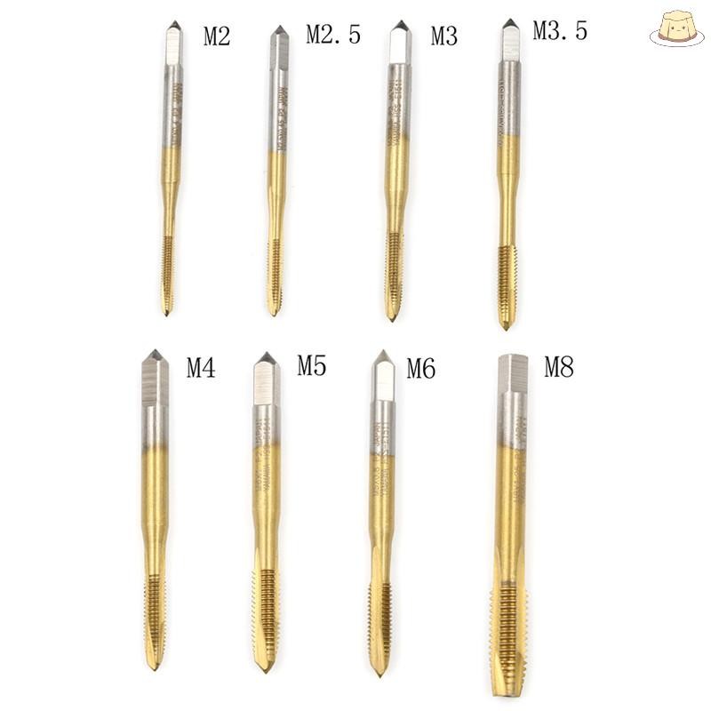 [GZ] M2/m2.5/m3/m3.5/m4/m5/m6/m8 HSS เมตริกตรงขลุ่ยสกรูแตะปลั๊ก TH | Shopee Thailand