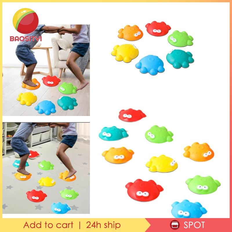 [Baosity1] Stepping Stones Set Balance River Stones Step Toys อุปกรณ์ ...
