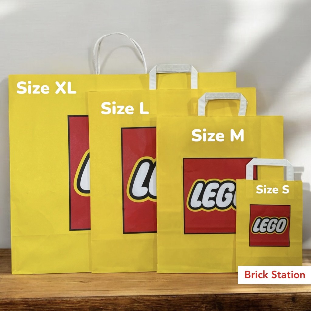 LEGO Paper Bag ถุงเลโก้ของใหม่ ของแท้ 100% (Made in Germany) | Shopee ...