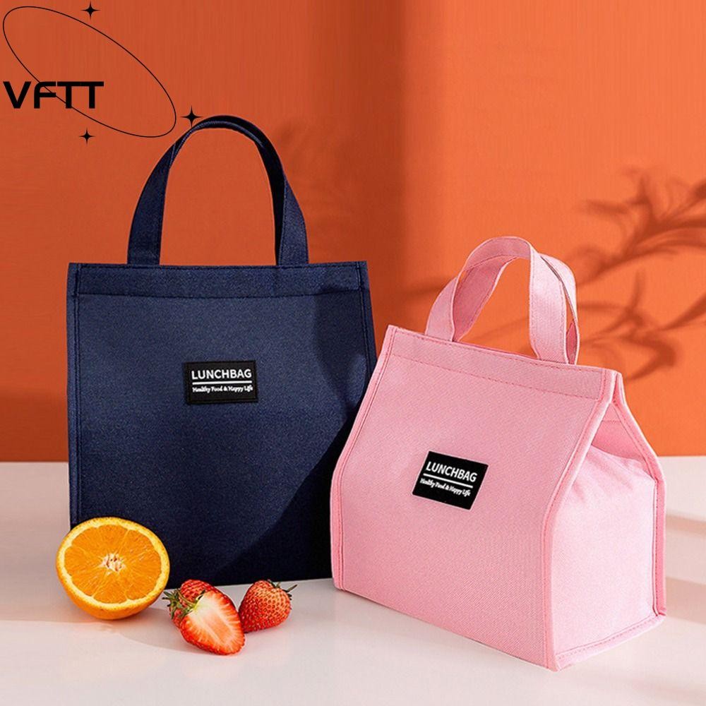 VFTT กระเป๋าเก็บอุณหภูมิหุ้มฉนวนปิกนิกแบบพกพาเดินทางกล่องอาหารกลางวัน ...