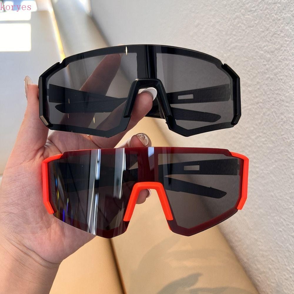 KORYES แว่นกันแดดขี่จักรยาน, เลนส์ป้องกันรังสี UV Sandproof กีฬา ...