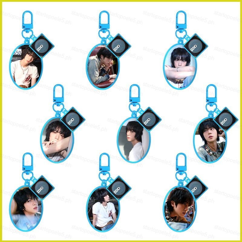 ST5 BTS Kim Seok Jin พวงกุญแจอะคริลิค Echo Mini อัลบั้มจี้กระเป๋า ...