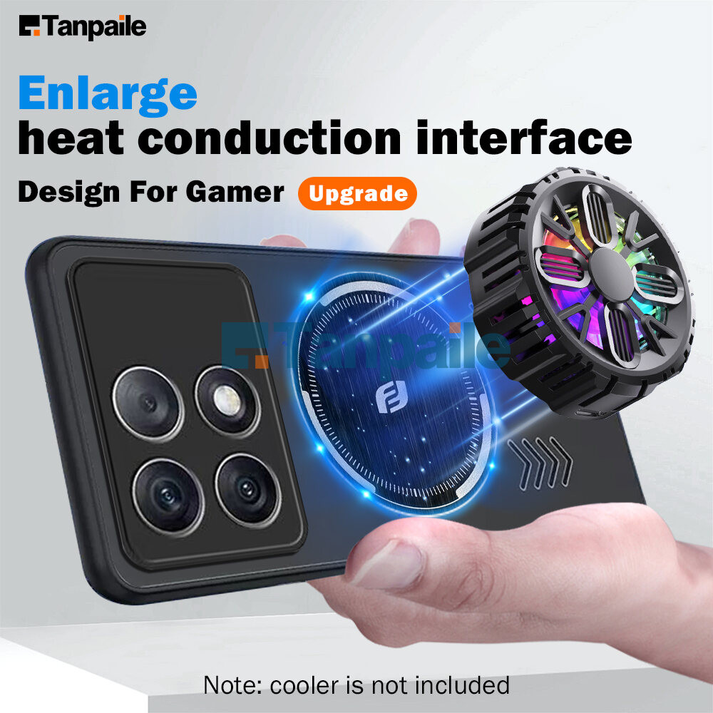 Tanpaile สําหรับ Redmi Poco X6 Pro K70e K70 หมายเหตุ 13 5G Cooling กรณี ...