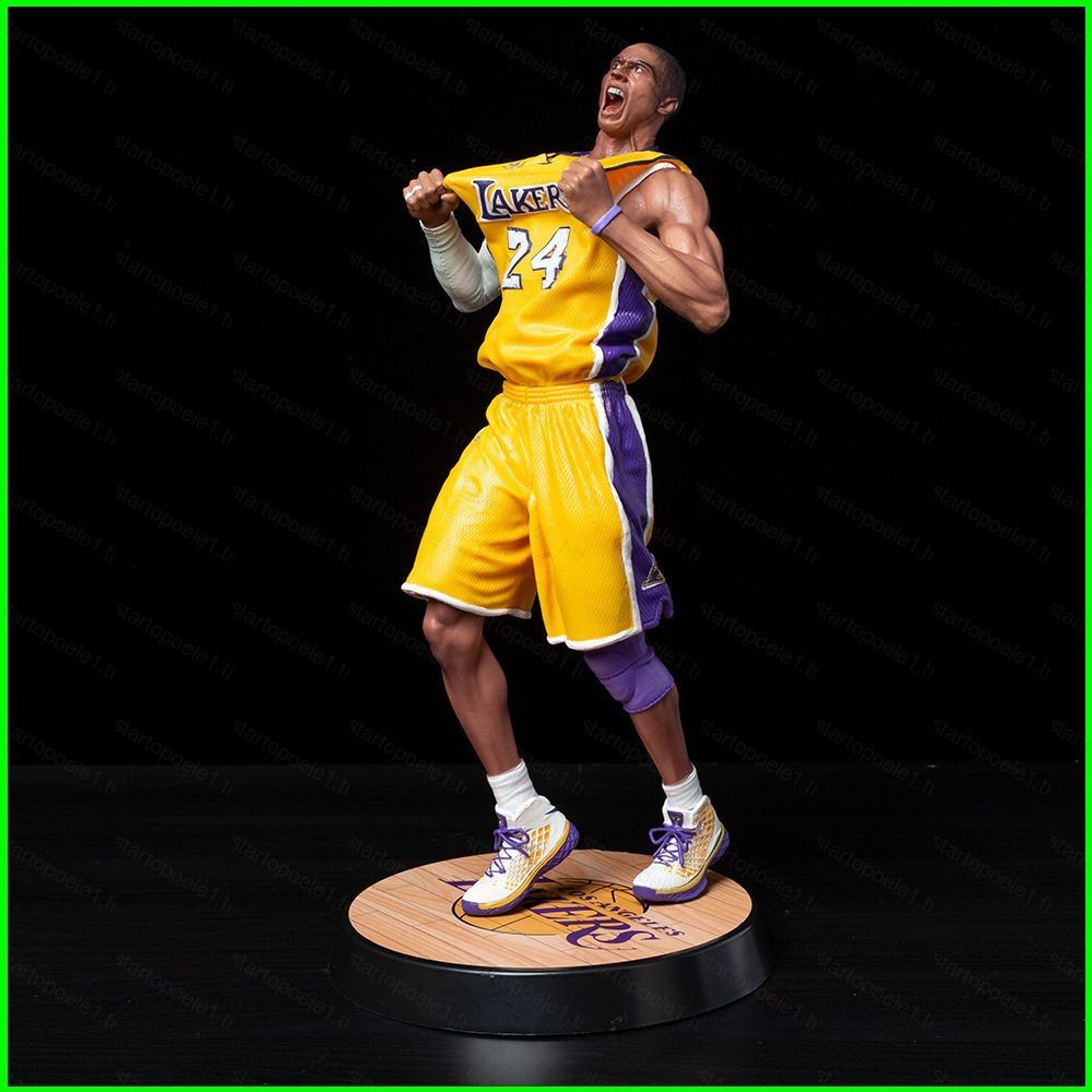 Bx NBA Basketball star Action Figure Curry Shooting และ Kobe Victory ...