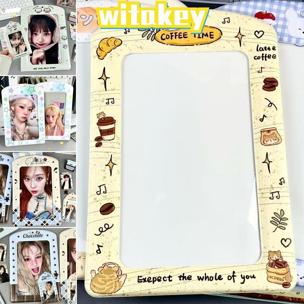 การ์ด WITAKEY ,ขนาดใหญ่ 13 นิ้วผู้ถือบัตร, 2025 A4 ดาวแมวหลายสีฝาครอบป้องกันกระเป๋านักเรียน ...