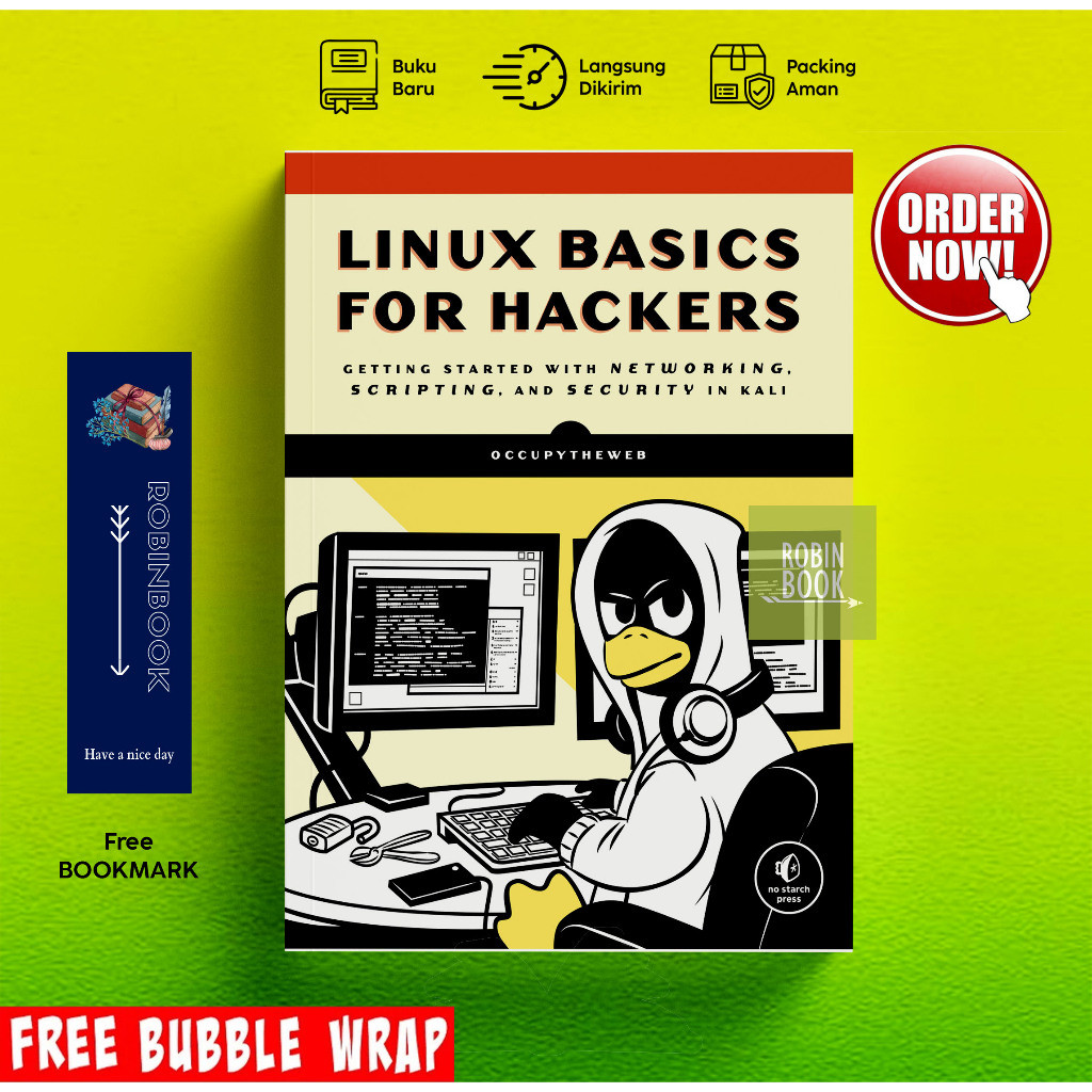 (อังกฤษ) พื้นฐาน Linux สําหรับ Hackers: รับเริ่มต้นด้วยเครือข่าย สคริปต์ และความปลอดภัยใน Times ...