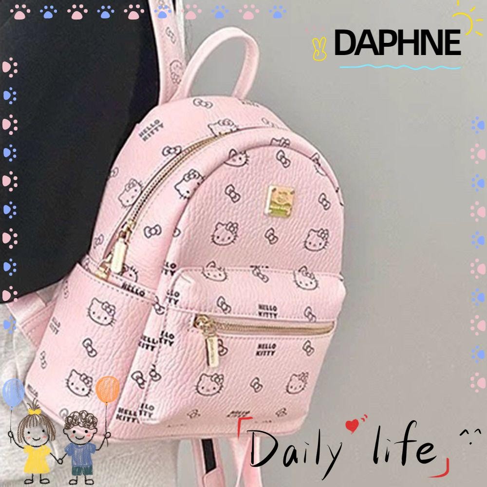 Daphne กระเป๋าเป้เดินทาง, กระเป๋านักเรียนลายการ์ตูน PU Hello Kitty ...