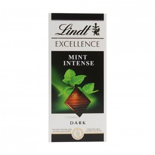 พร้อมส่ง Lindt Excellence Intense Mint Dark Chocolate 100g ดาร์คช๊อคโก ...