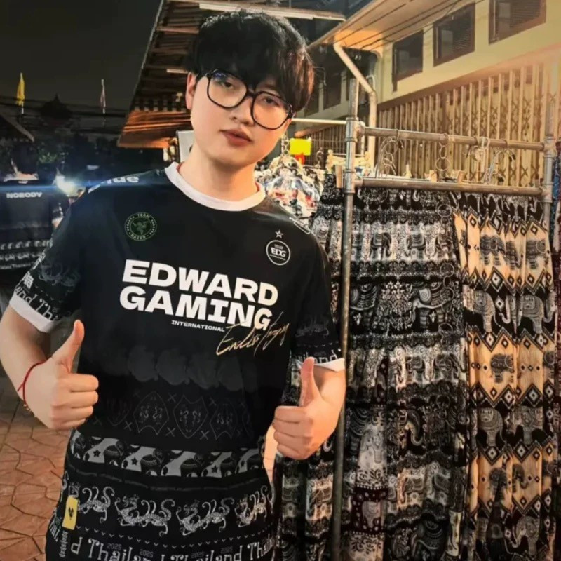 [รหัสที่ปรับแต่งได้] Edg Thailand Bangkok Master Tournament Team Uniform Jersey. 2025 Valorant ...