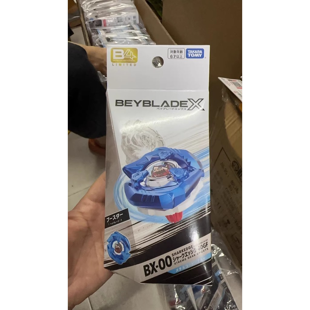 TAKARA TOMY Beyblade X Beyblade Burst Beyblade BX00 Blue Shark 5-60GF | Shopee Thailand