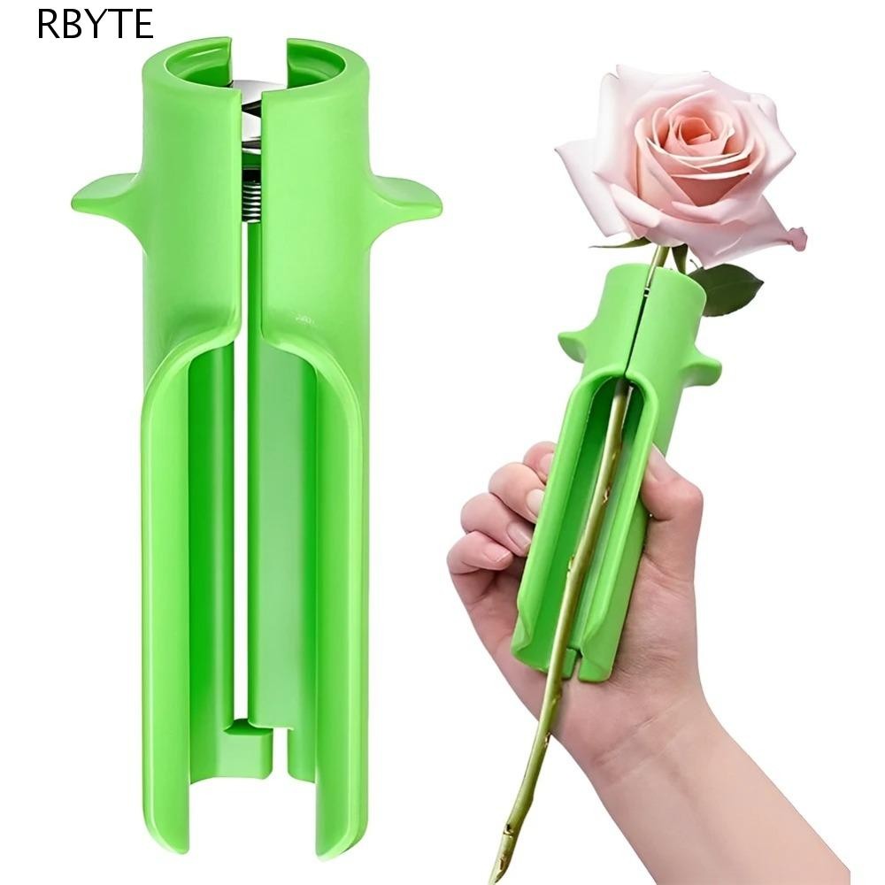 RBYTE Rose Thorn Remover, ความปลอดภัยพลาสติก Rose Stem Thorn Stripper ...
