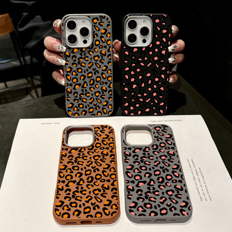 เสือดาวพิมพ์หนังรูปแบบ TPU สําหรับ Tecno Camon 40 Pro Camon 30S Pro 20 ...