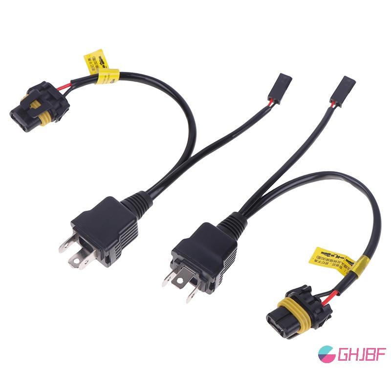 GHJBF] 2pcs H4/ รีเลย์ Wireharness สําหรับ H4 หลอดไฟอัพเกรด Bi LED ...