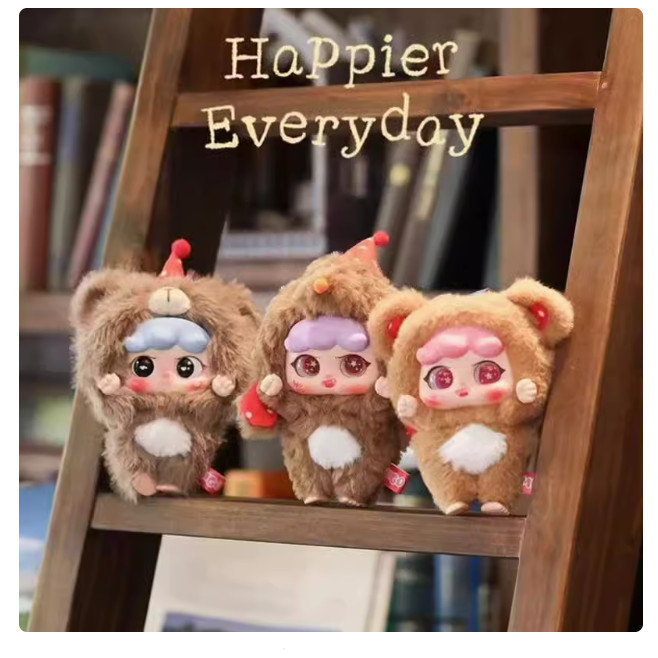 【พร้อมส่ง】migo V2 Baby three Sneaky Series art toy กล่องสุ่ม Plush ...