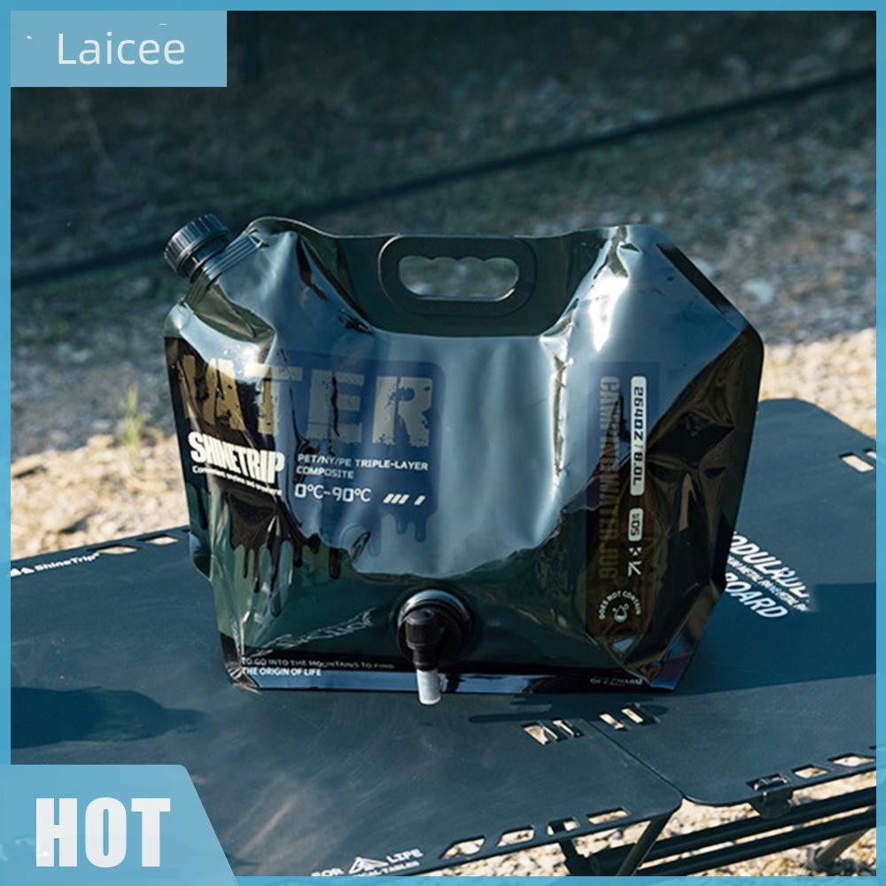 [Laicee.th] 2 ชิ้น 8 ลิตรกระเป๋าคอนเทนเนอร์น้ําพับได้พร้อมถังน้ําแคมป์ปิ้งถุงน้ํา | Shopee Thailand