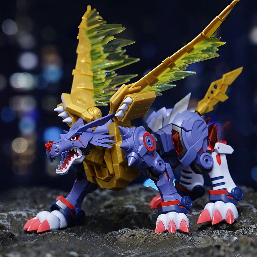 [พร้อมส่ง {] Bandai FIGURE RISE FRS Digimon Steel Garuru [ผมตรงรุ่น ...