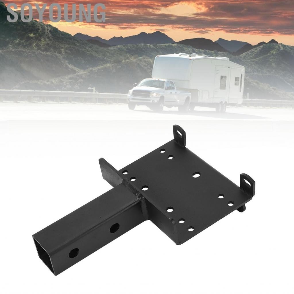 Soyoung 2 นิ้วตัวรับสัญญาณTrailer Hitch Plate Heavy Dutyโลหะ 8Tการ ...