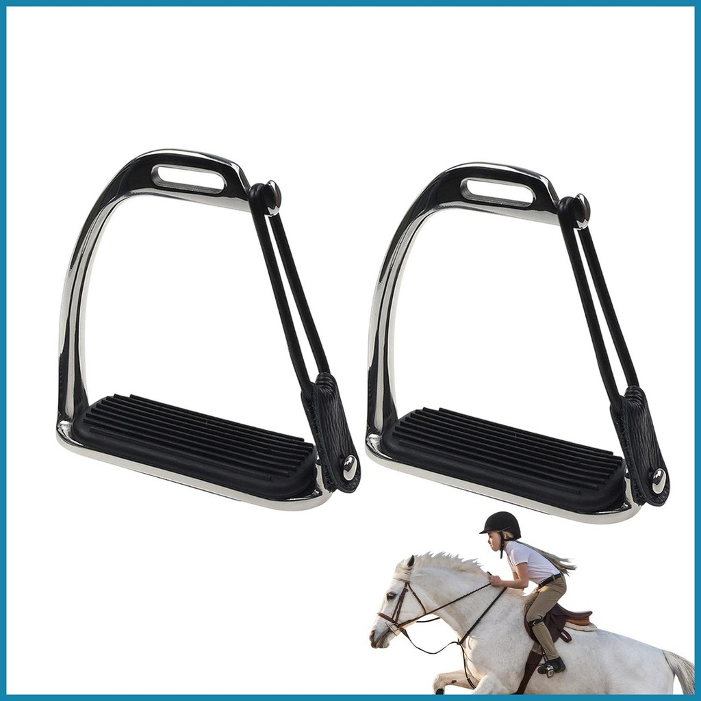 ขี่ม้า Stirrups อเนกประสงค์ Ergonomic Horse Stirrups ความแข็งแรงสูง ...