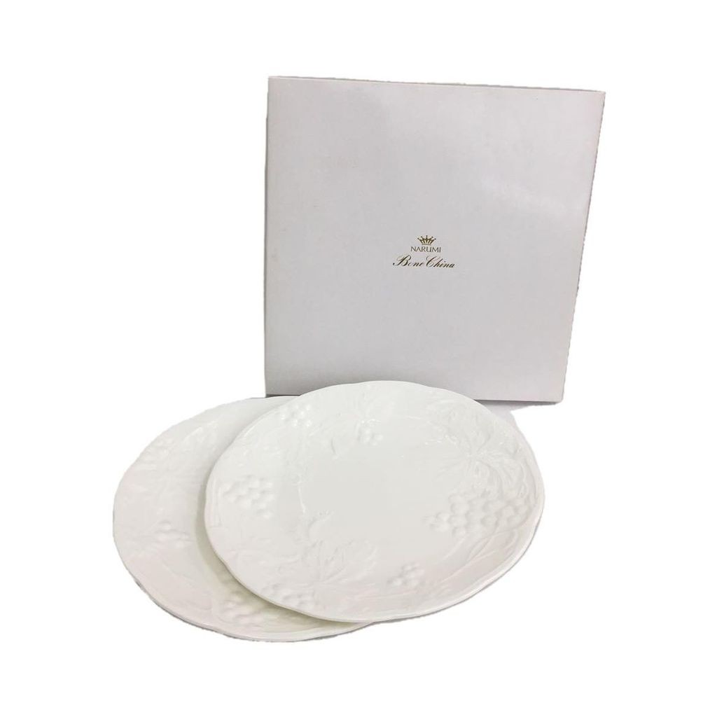 Narumi(นารูมิ) Narumi Pottery 2-piece plate set WHT Direct from Japan Secondhand | Shopee Thailand