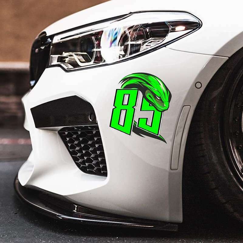 New Car Bumper Stickers Personalized Creative Yibo Same Tracer Sticker ...