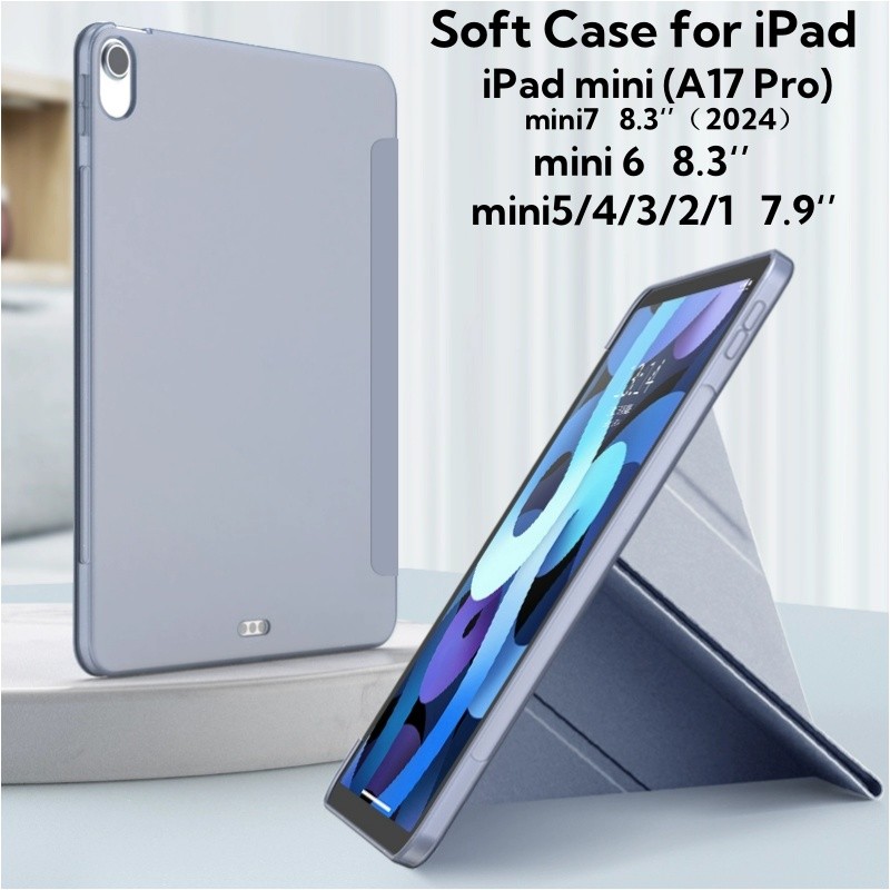 เคสสําหรับ iPad mini (A17 Pro) 8.3 นิ้ว 2024 เคสแม่เหล็ก Mini6 /7 ปกหนังสําหรับ Mini5/4/3/2/1 ...