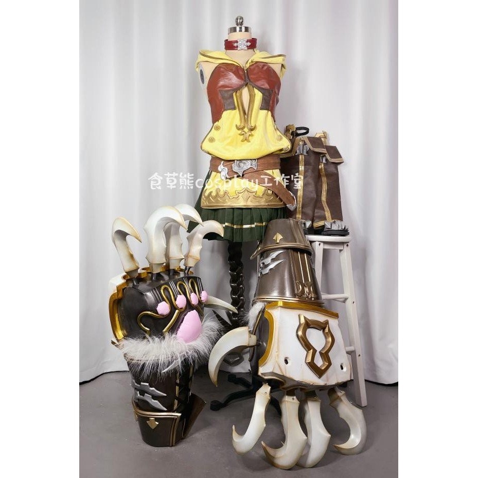 [หมีหญ้า] GBF Granblue Fantasy COSPLAY เซน COS อุปกรณ์เครื่องแต่งกาย ...