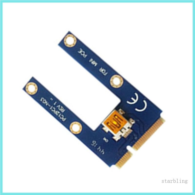 Star PCIE 1X ถึง PCIE 16X Mini PCI-express Mining Riser อะแดปเตอร์การ์ด ...