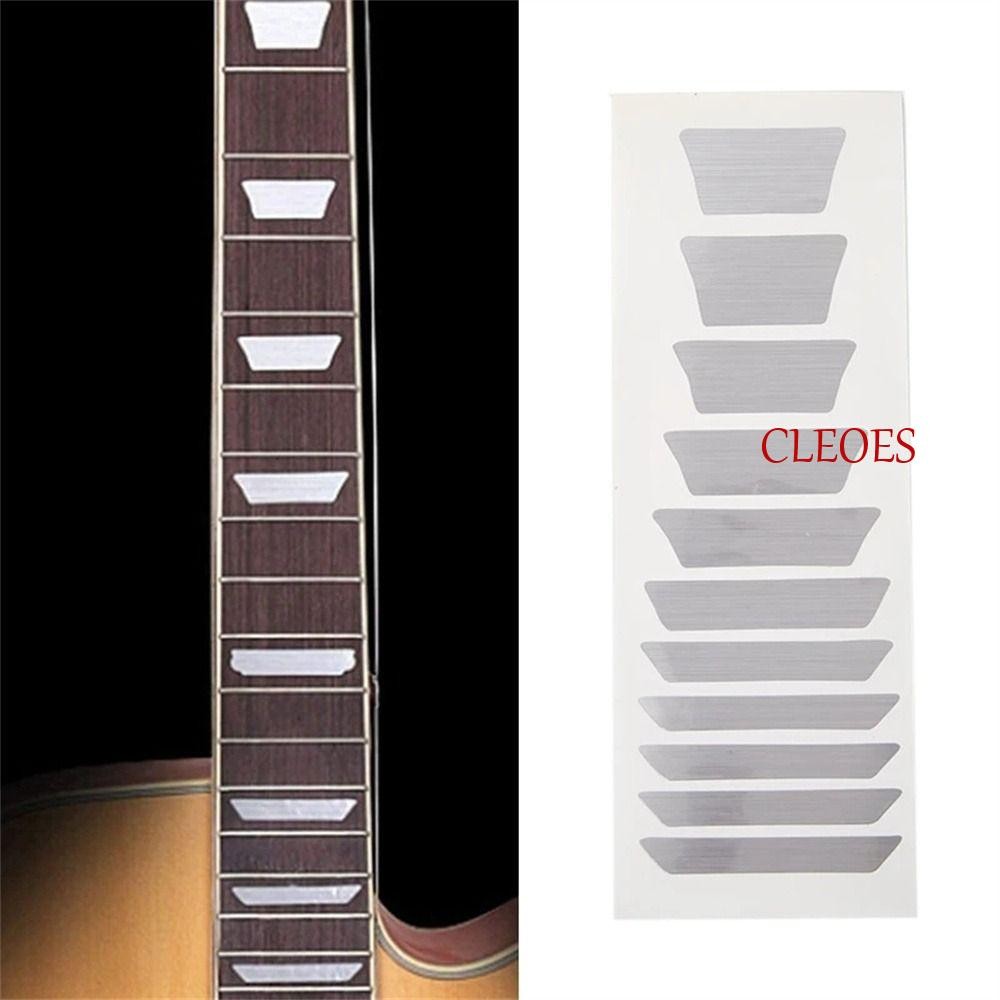 CLEOES Cross Inlay Decals Guitarra อุปกรณ์เสริมเครื่องดนตรีกีตาร์ Inlay ...