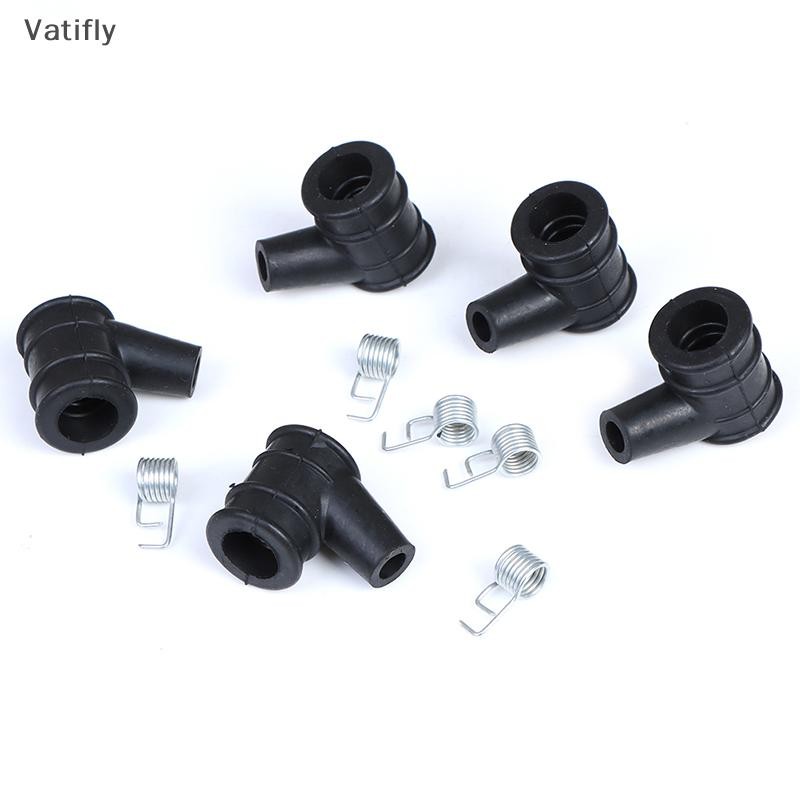 ใหม่ 5 ชุด 2-Stroke Coil Cap พร้อมสปริงชุดสําหรับ 45CC52CC58CC เลื่อย ...