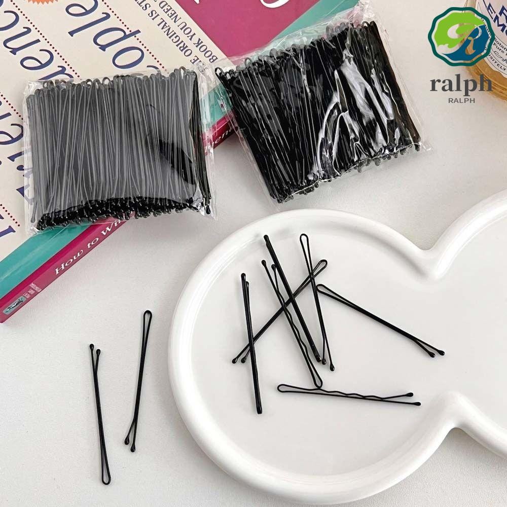 RALPH 100 ชิ้นผม Pins แบนรูปร้านทําผมเครื่องมือจัดแต่งทรงผมผม Grips ...