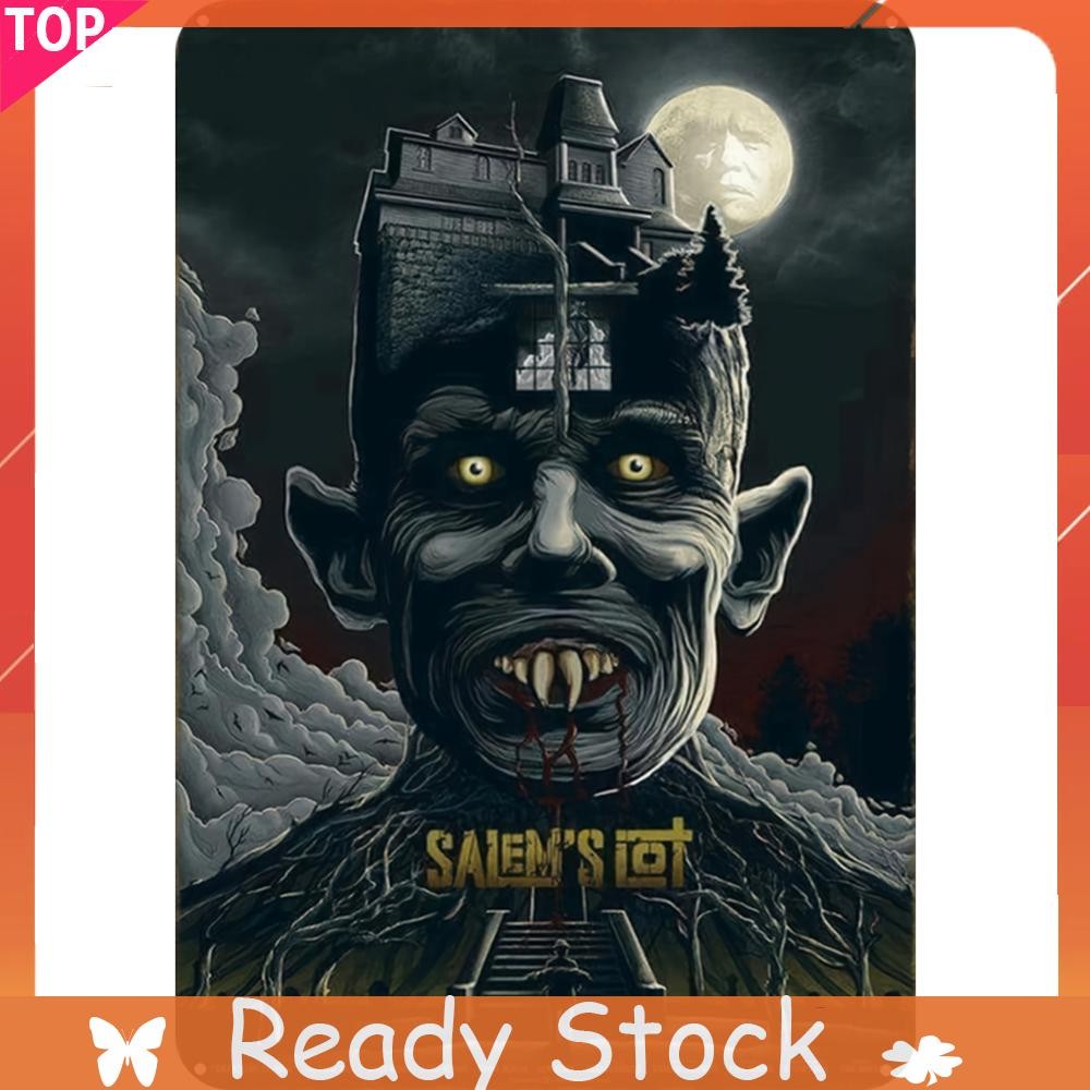 โลหะ Salem Town Tin Sign ภาพวาดเหล็กสี่เหลี่ยม Wall Home Bar Decor20x30 ...