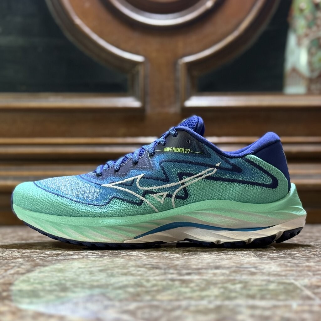 รองเท้าวิ่ง Mizuno Wave Rider 27 ‘KNIT’ (M9US) | Shopee Thailand