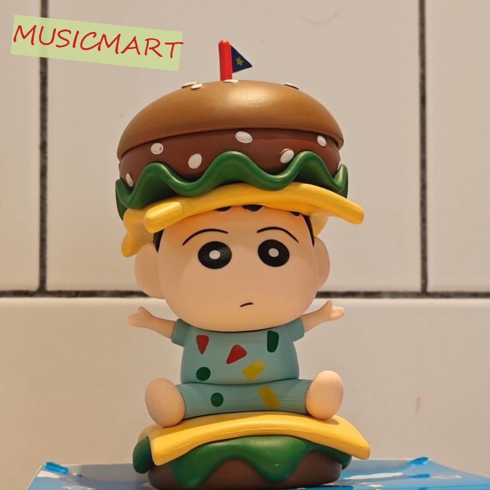 Musicmart Crayon Shin-Chan รูป, แฮมเบอร์เกอร์ Ninja Shinnosuke Nohara รูป, ของเล่นอะนิเมะ Cos ...