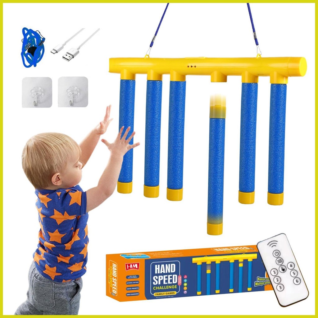 Drop Stick เกมเด็กความเข้มข้นการฝึกอบรมของเล่นปรับ Falling Speed RC จับ ...