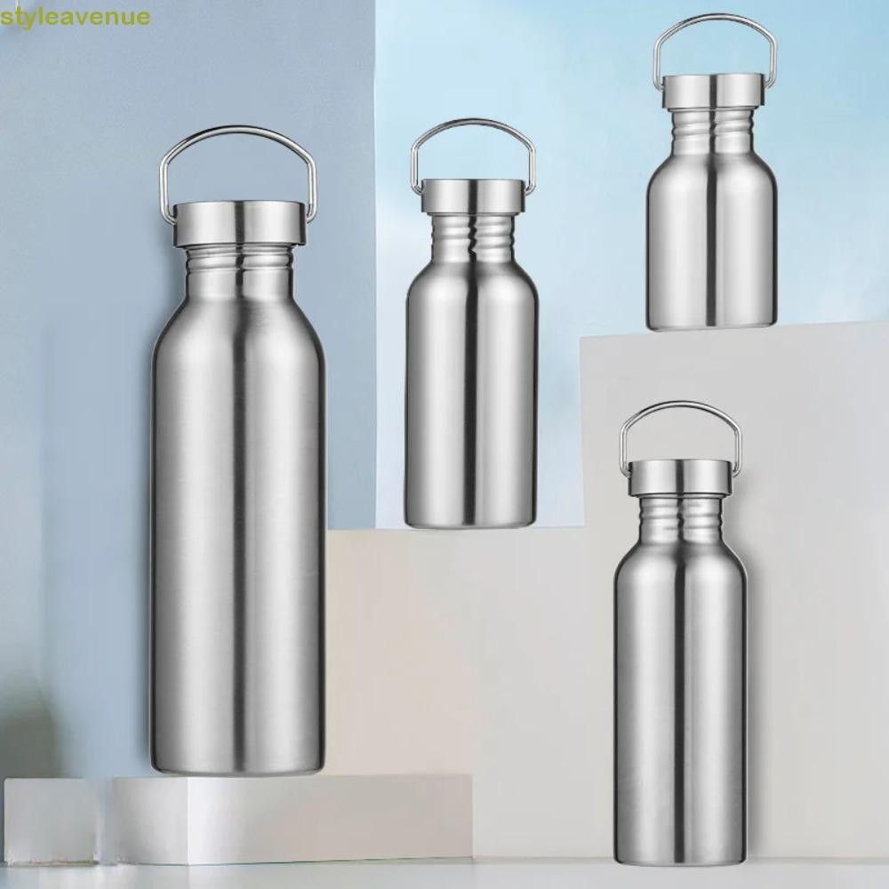 Styleavenue สแตนเลสขวดจักรยาน, 1000 ml/750 ml/500 ml/350 ml ชั้นเดียวขวดน้ําขี่จักรยาน, แบบพกพา ...