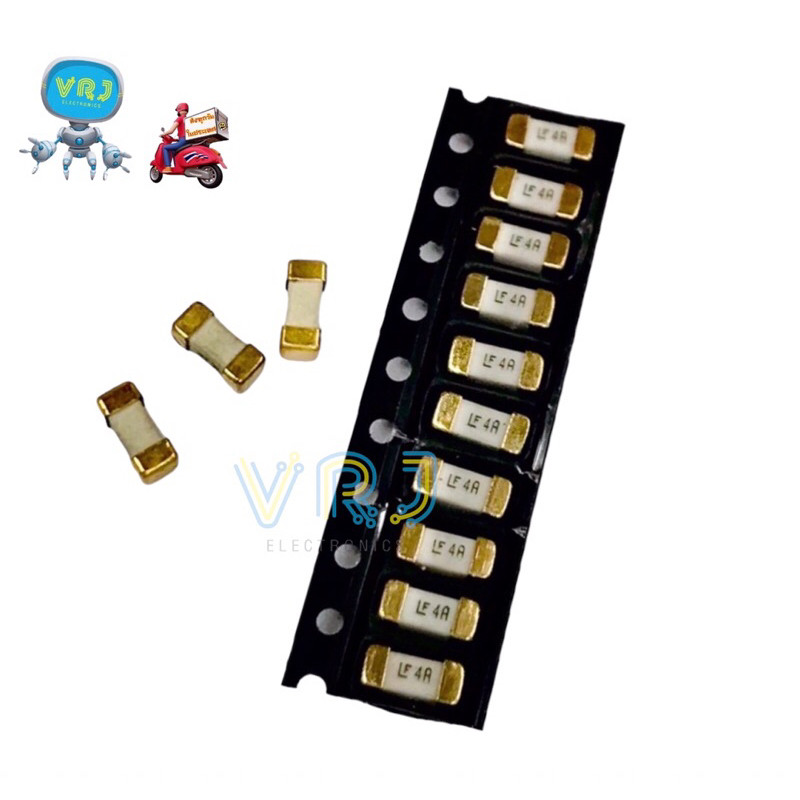 Fuse (แพ็ค 10ตัว) SMD 1808 ขนาด 2*6mm ฟิวส์ชิป 250V มี 1A,1.5A,2A,3A,4A ...