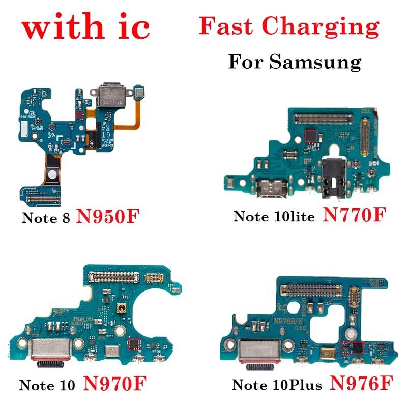 ยี่ห้อสําหรับ Samsung หมายเหตุ 8 9 10 Plus lite Fast ชาร์จ USB Charger ...