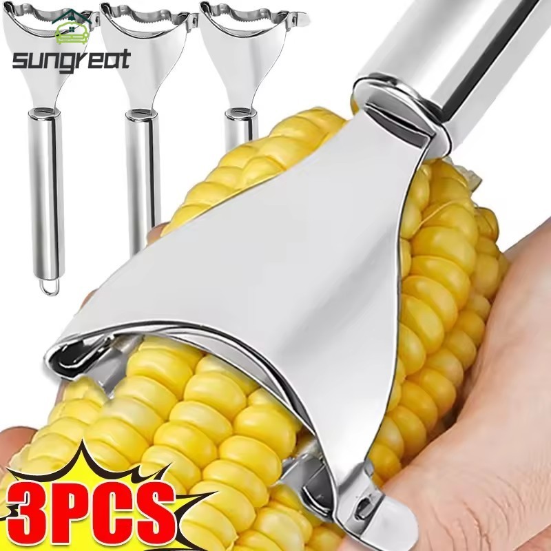 เครื่องปอกข้าวโพดแบบใช้มือสแตนเลสที่ใช้งานได้จริงสะดวก - ใช้งานง่าย Cob Fast Grainer Thresher ...