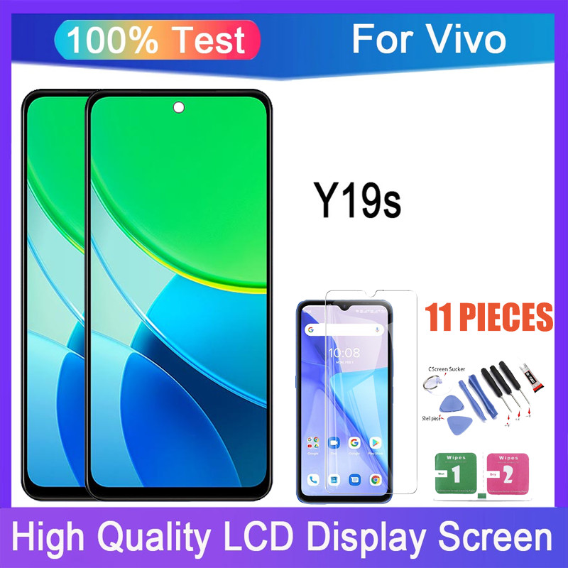 จอแสดงผล LCD Vivo Y19s ดั้งเดิมเปลี่ยนหน้าจอสัมผัส | Shopee Thailand