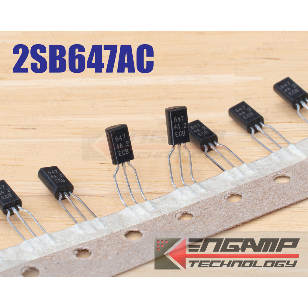 (มีตัวเลือก) [TR] 2SB647 2SD667AC HUASHAN 1A 100V 0.9W TO-92L | Shopee Thailand