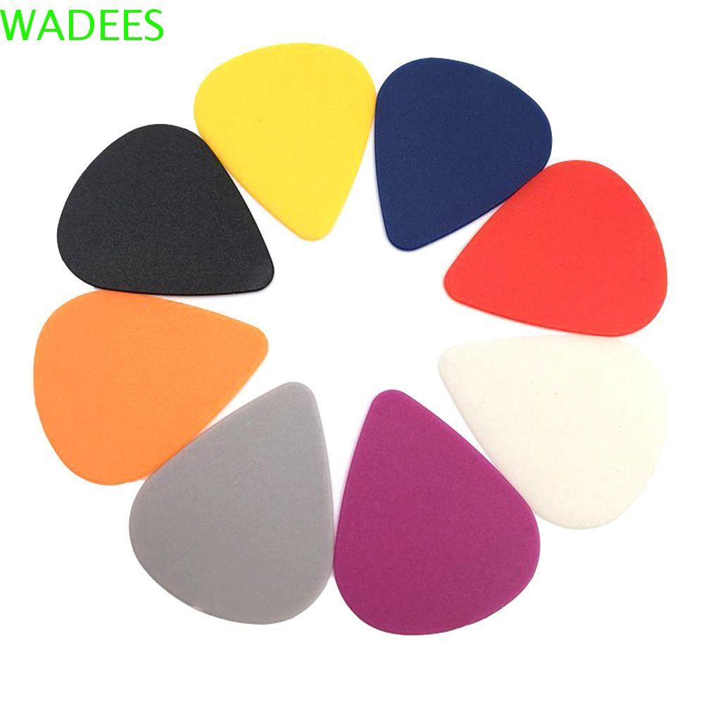 Wadees 10 ชิ้นกีตาร์ Plectrum กีตาร์Celluloid Picks สีสัน Mediator Bass สามเหลี่ยมกีตาร์ไฟฟ้า ...