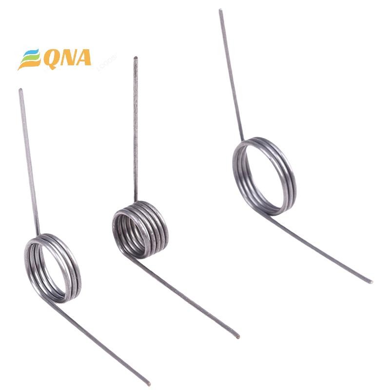 [QNA] 10PCS สปริงเหล็กหรือ 304 สแตนเลสขนาดเล็ก V Shaped Coil Torsion ...