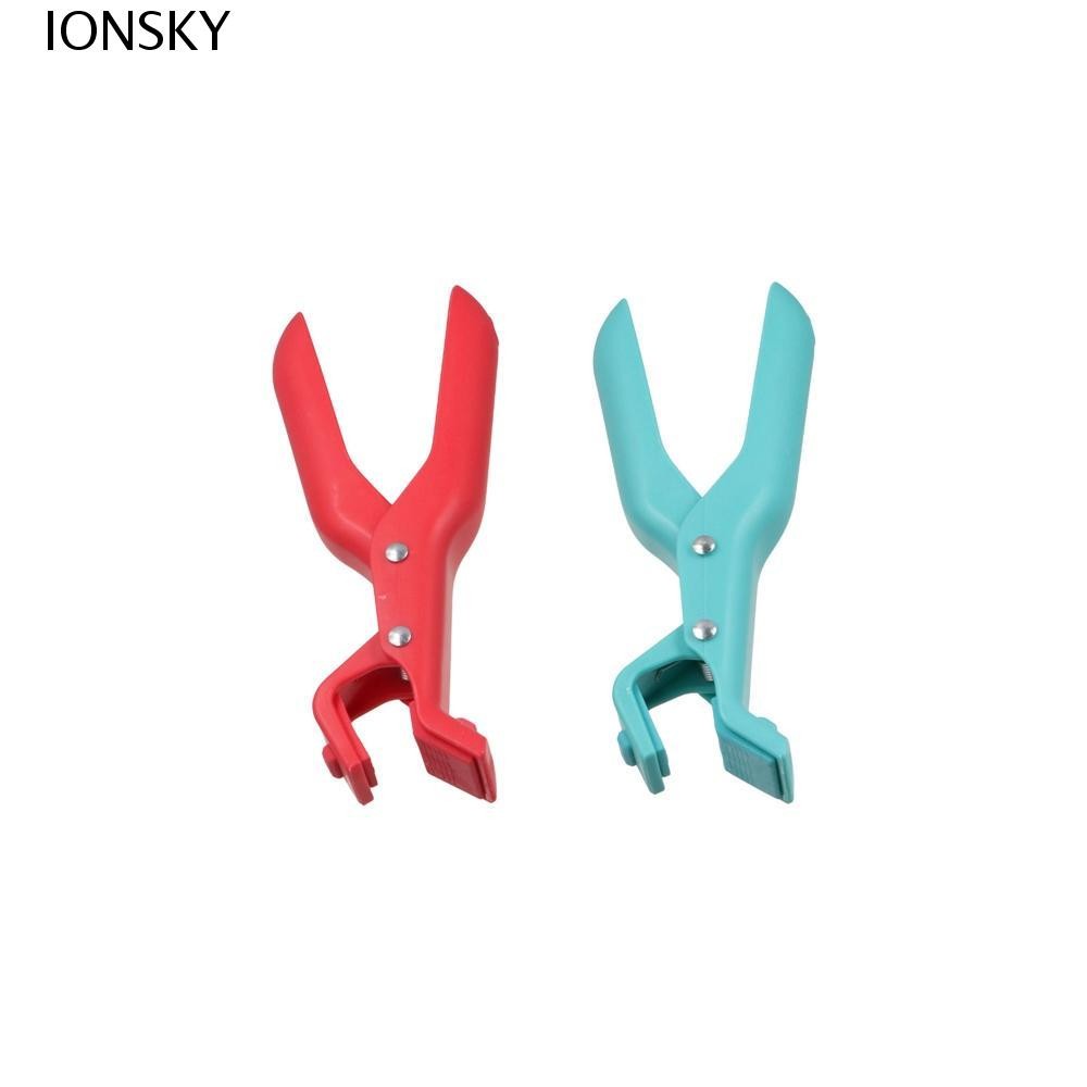 IONSKY ที่จับชามร้อน, คลิปหนีบจานทนความร้อนป้องกันการลวก, อุปกรณ์ครัว ...